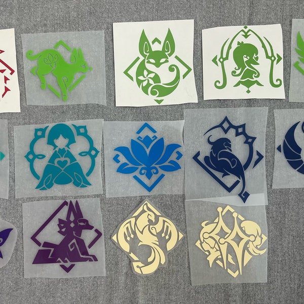 Genshin Stickers Wanderer - Etsy
