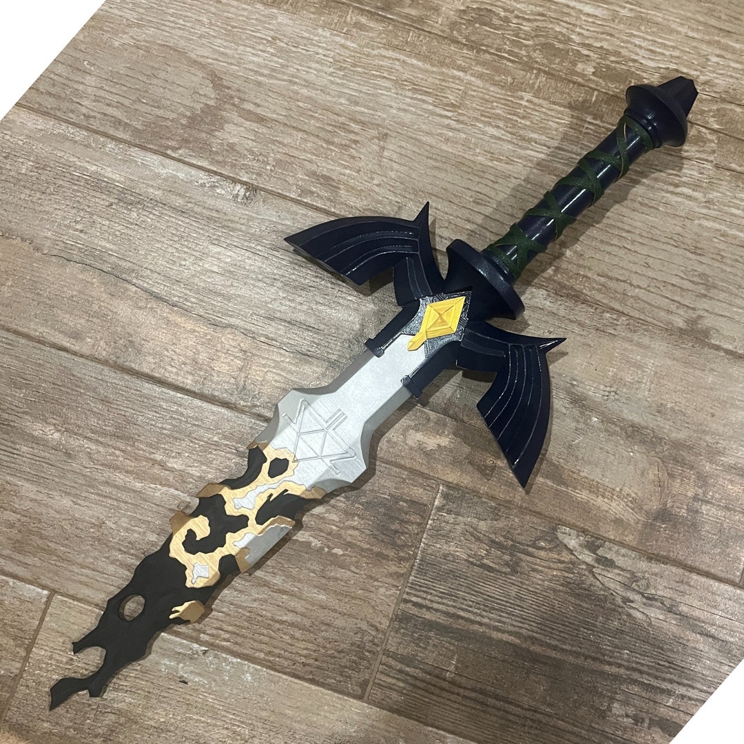 Tears of the Kingdom Corrupted Master Sword - Etsy
