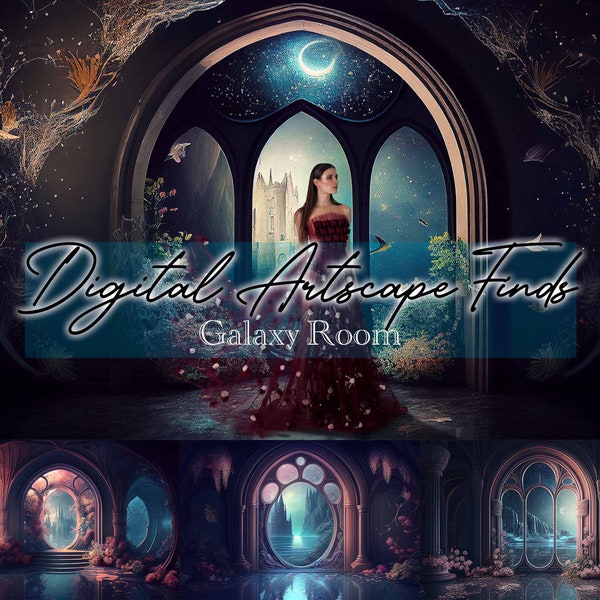 Galaxy Photography Backdrop - Etsy