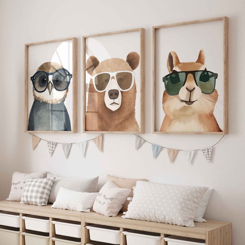 Animal Wall Art - Etsy