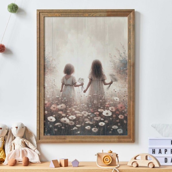 Sisters Painting - Etsy