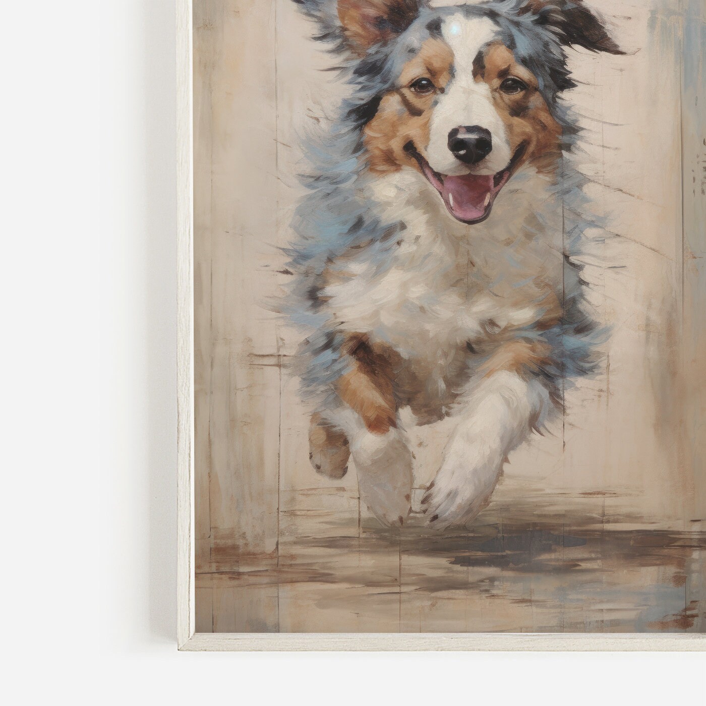 Australian Shepherd Wall Art, Aussie Printable Art, Farmhouse Dog Decor ...