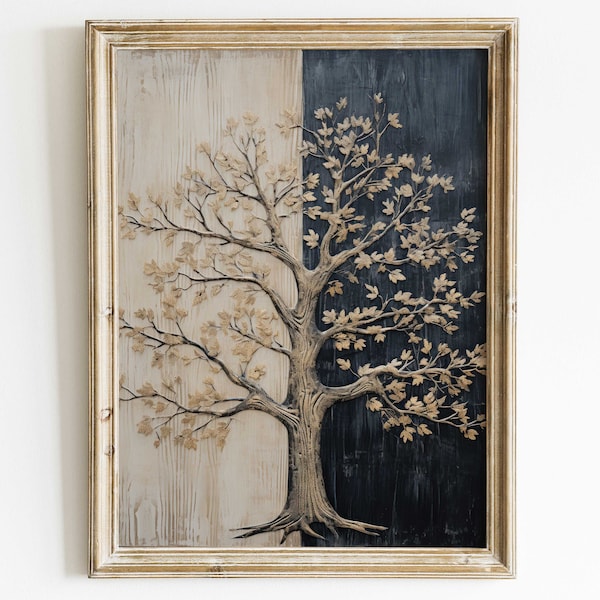 Rustic Tree - Etsy