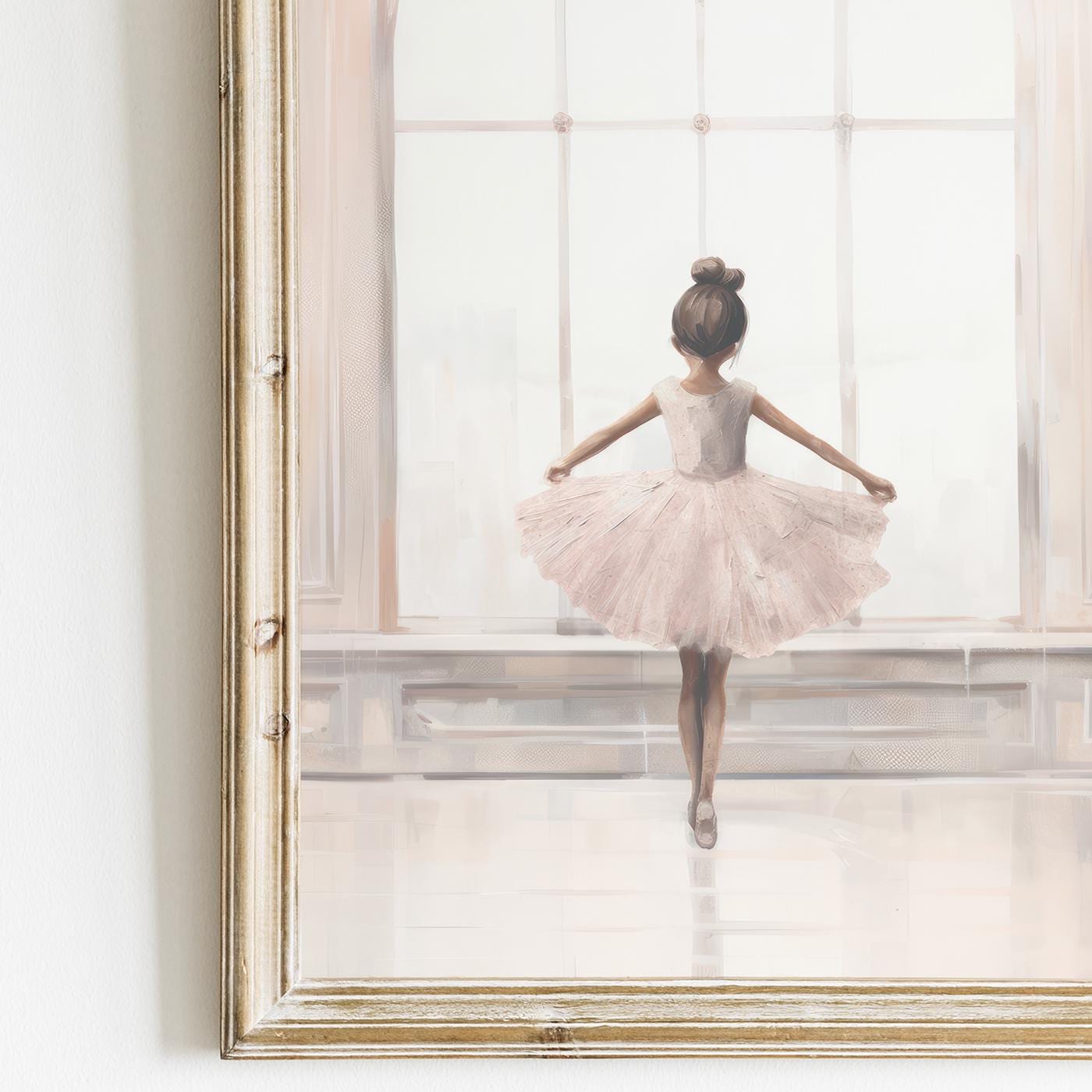 Ballerina Nursery Decor, Ballet Wall Decor, Pink Girl's Room, Ballet ...