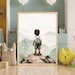 Adventure Boy Toddler Decor, Vintage Nursery Mountain Wall Art, Hiking ...