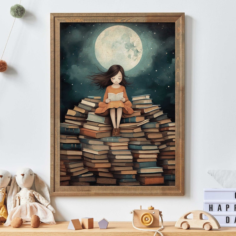 Book Wall Art - Etsy