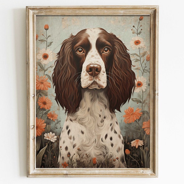 Springer Spaniel Art - Etsy