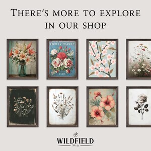 Rustic Floral Wall Art, Daisy Flower Print, Rustic Botanical Art ...