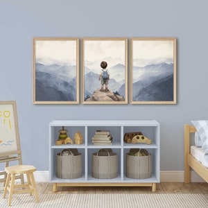 Adventure Print Boys, Adventure Toddler Room Decor, Little Boys Room ...