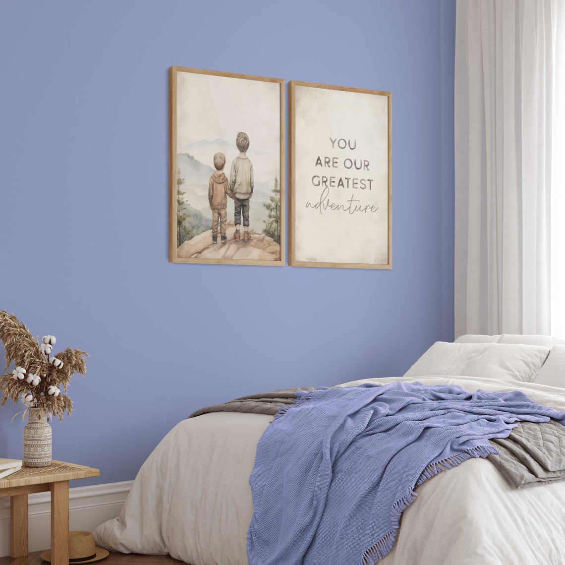 You Are Our Greatest Adventure Print, Brothers Room Decor, Brother ...