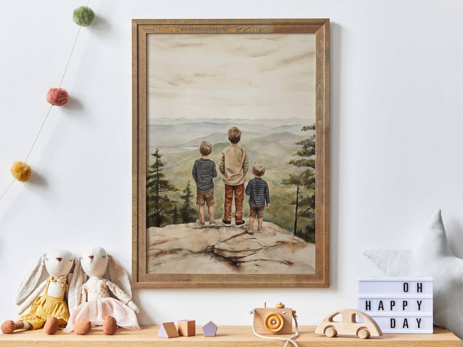 Brother Room Decor, Brothers Bedroom, Three Brothers Painting, Best ...