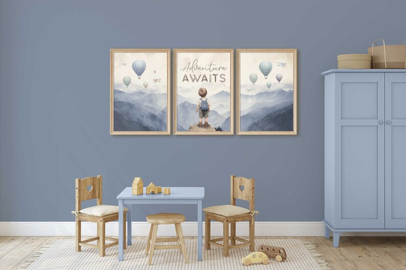 Adventure Awaits Print, Adventure Boys Room Decor, Adventure Quote ...