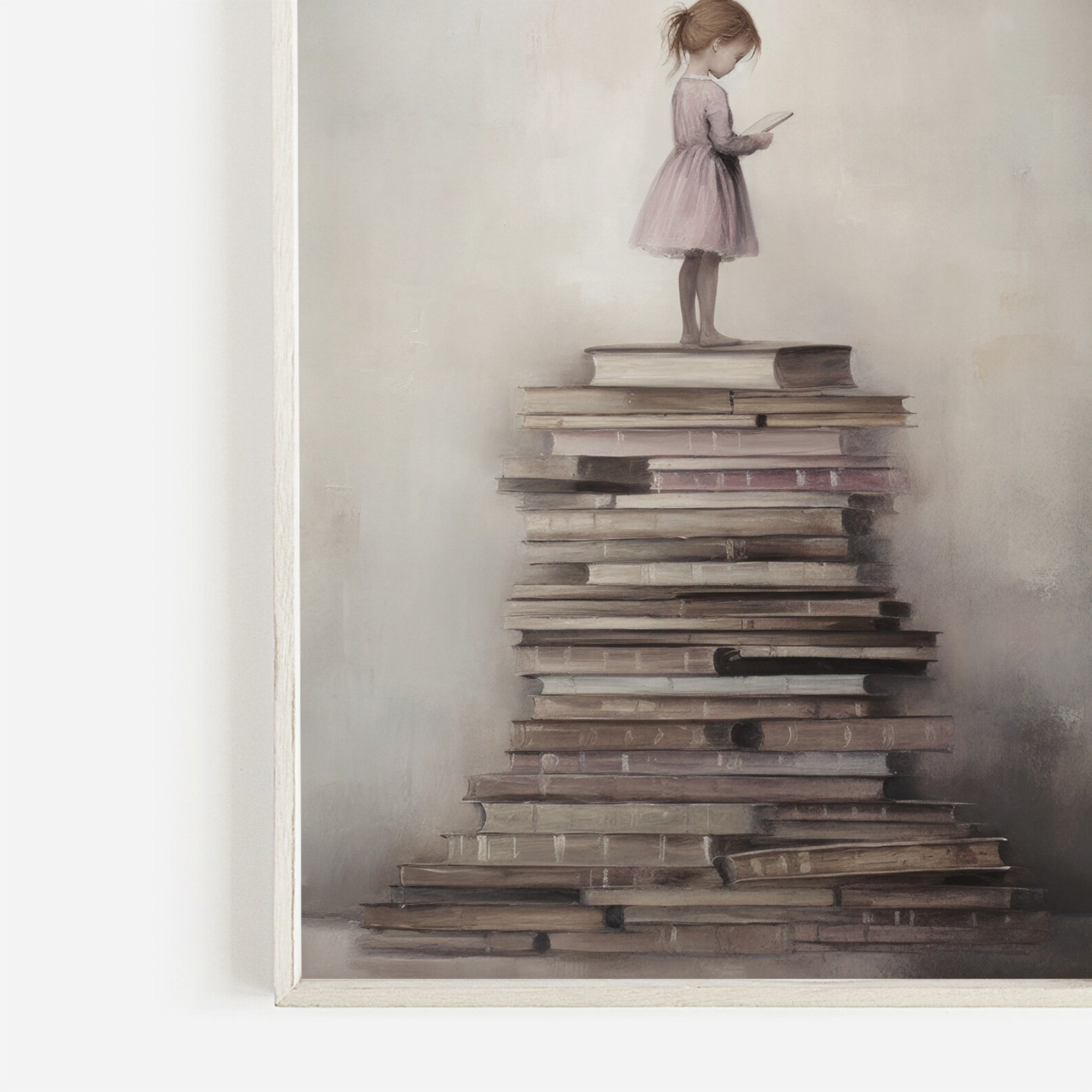 Read Decor, Studying & Learning Decor for Girls Nursery, Reading Book ...