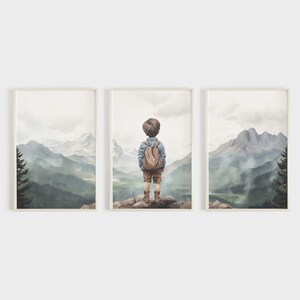 Boy Adventure Nursery, Adventure Toddler Decor, Nursery Nature Decor ...
