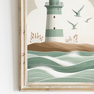 Nautical Nursery Decor, Vintage Nautical Art, Boys Room Decor, Set of 2, Sailboat & Lighthouse ...