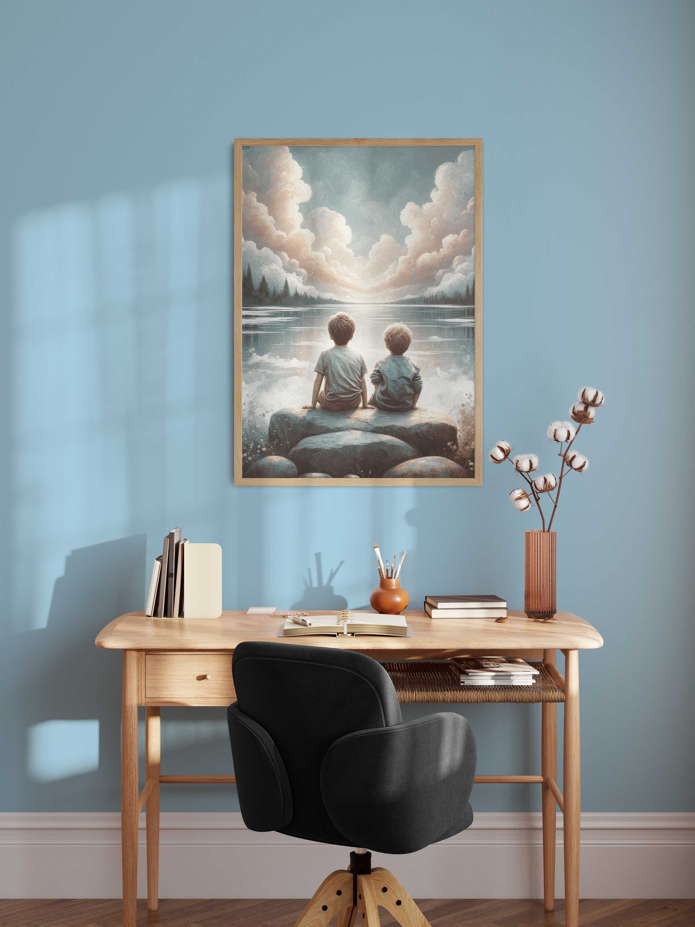 Brothers Room Wall Art, Brother Print, Boys Adventure Print, Brothers ...