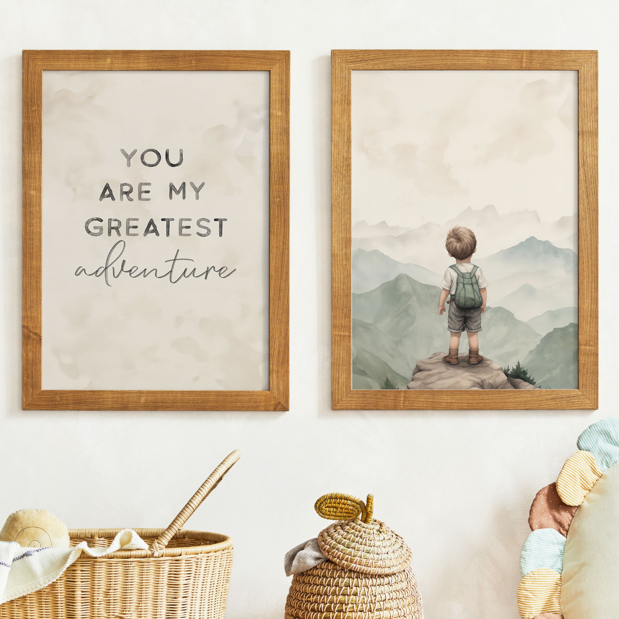 Inspirational Boy Adventure Quote Art - 'you Are My Greatest Adventure ...