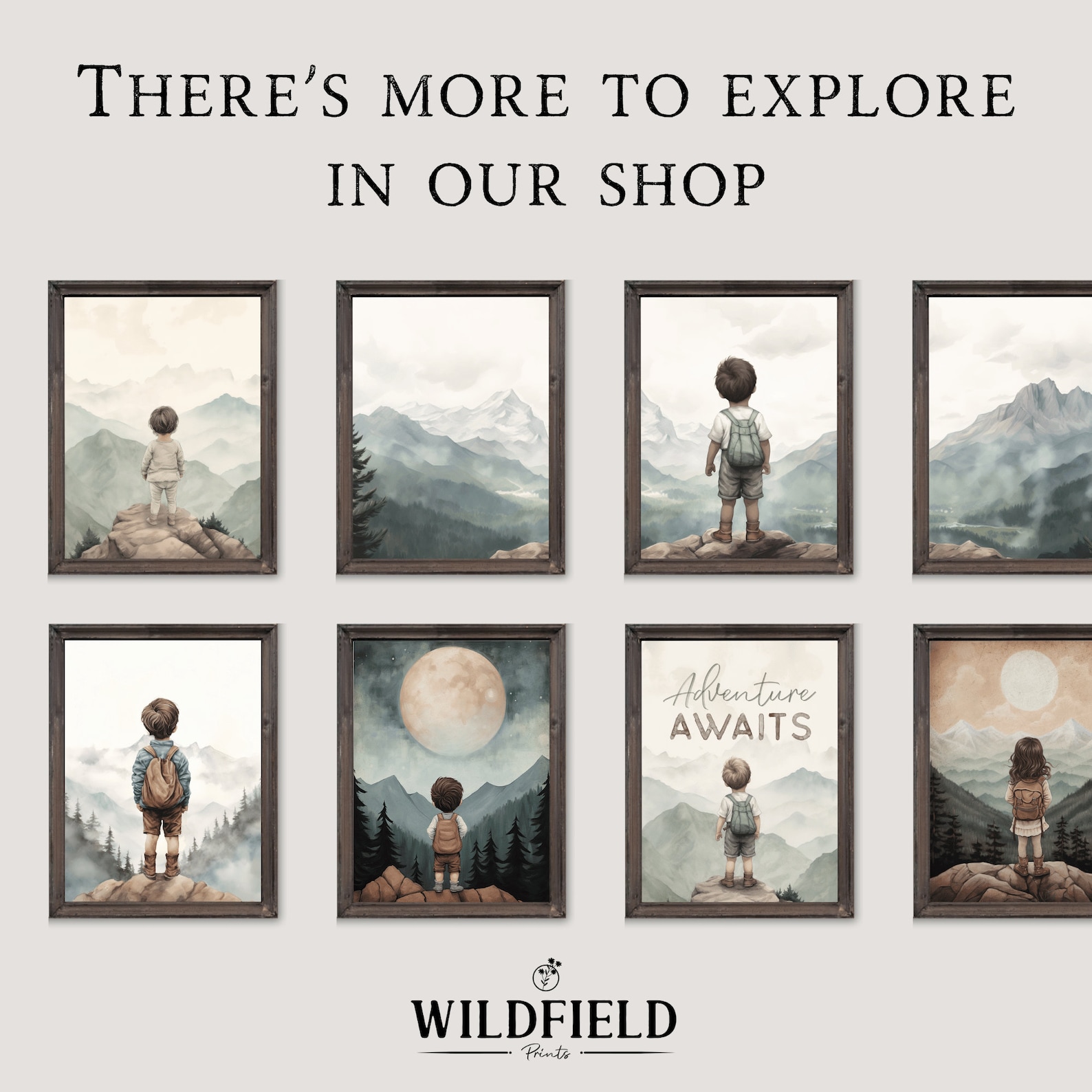 Boy Adventure Nursery, Adventure Wall Art Boy, Toddler Room Decor Boy ...