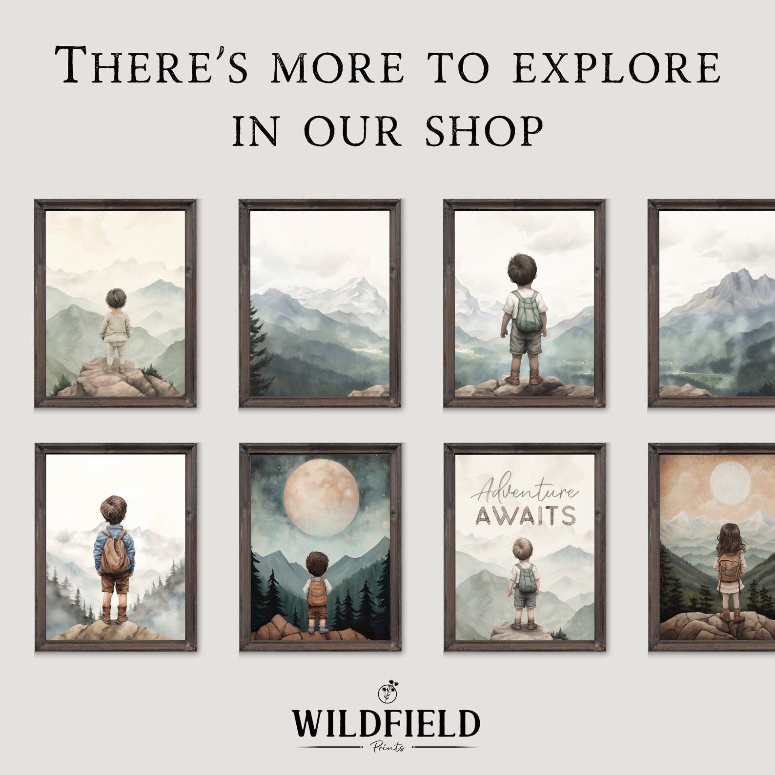 Girl Adventure Print, Girls Adventure Nursery Decor, Nursery Nature ...