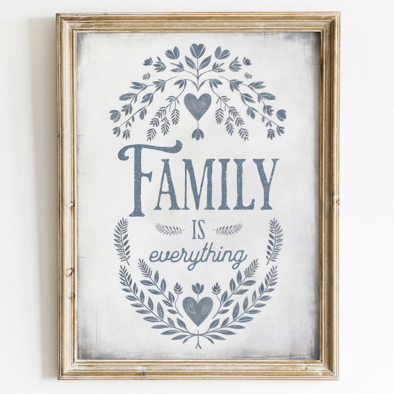 Family Quote Print - Etsy