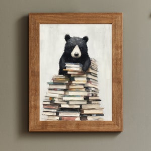 Kids Reading Book Decor, Classroom Reading Corner Wall Art, Learning ...