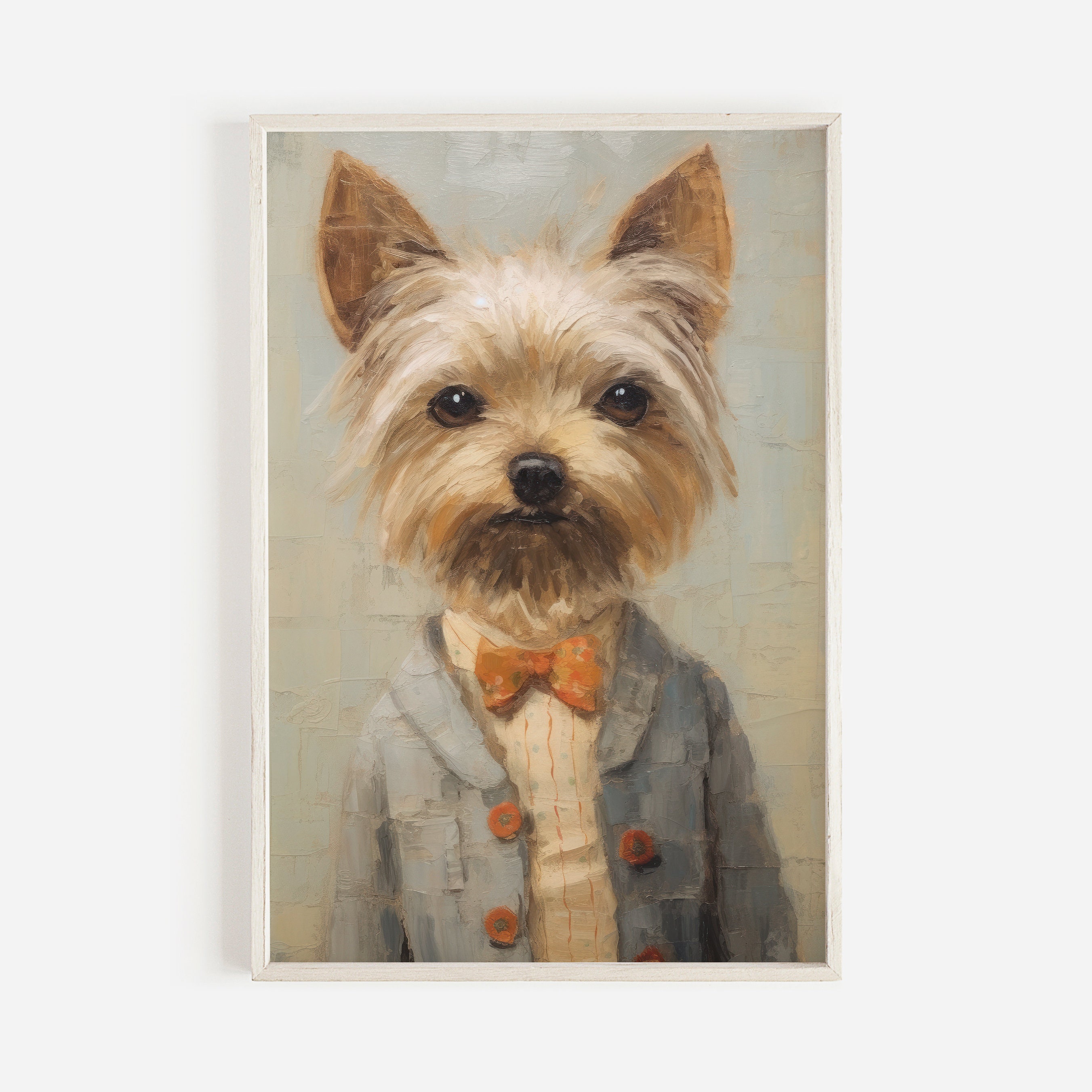 Yorkie Print Vintage Yorkshire Terrier Decor Perfect Gift - Etsy