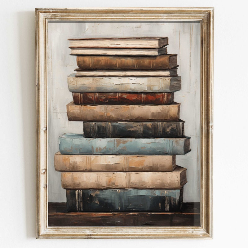 Book Painting - Etsy