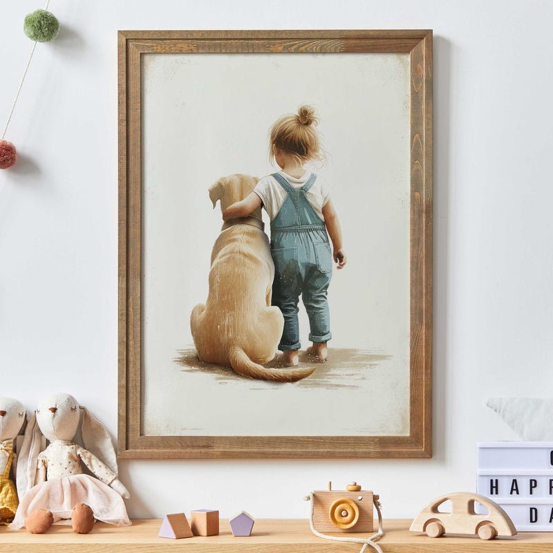 Yellow Lab Painting - Etsy