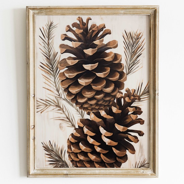 Rustic Pine Cone - Etsy