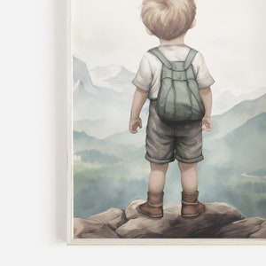 Boy Adventure Nursery, Adventure Toddler Decor, Nursery Nature Decor ...