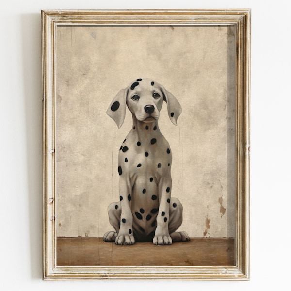 Dalmatian Wall Art - Etsy