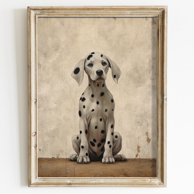 Dalmatian Wall Art - Etsy