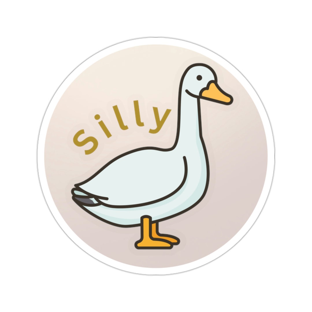 Goose Sticker Goose Decal Goose Kiss-cut Vinyl Decal Sticker Goose ...