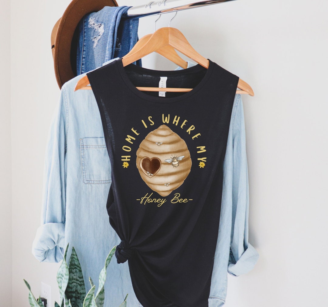 Bee Tank Top for Bee Lovers Shirt Honeybee Tank for the Garden Shirt ...