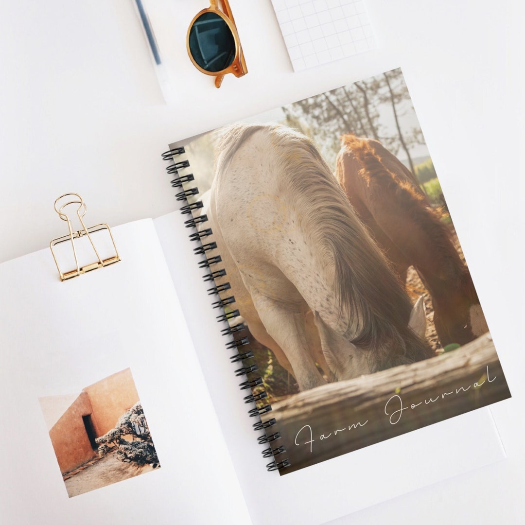 Farm Notebook for Farming Spiral Notebook for Farmer Notepad for the ...