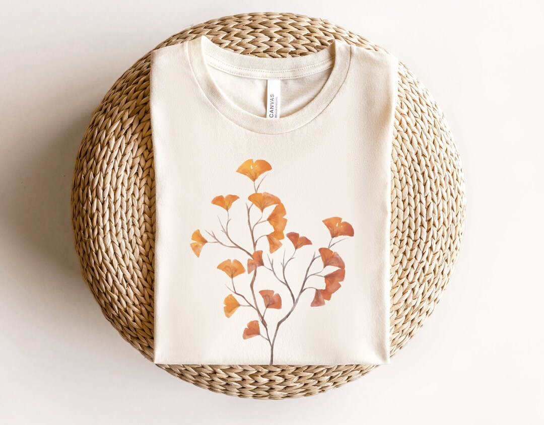 Ginkgo Leaves for Fall Ginkgo Leaves Orange Ginkgo Bouquet for Fall ...