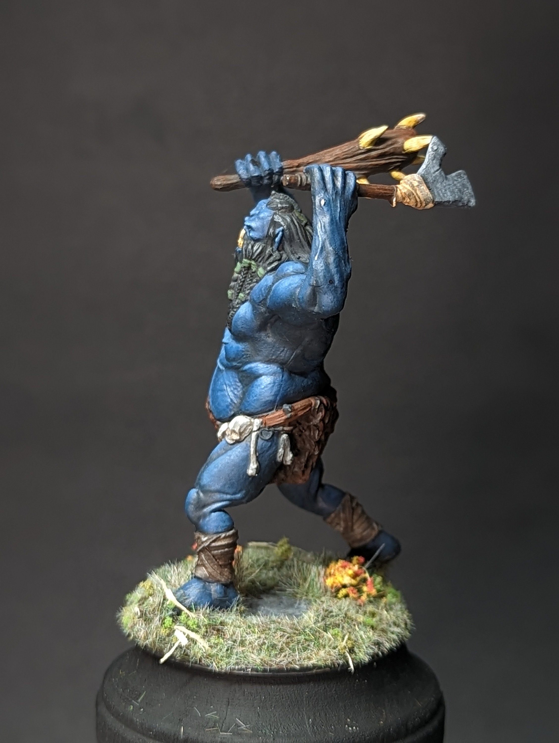 Painted D&D Nolzur's Marvelous Minis Ettin, Dnd, DND Monster, Ettin ...