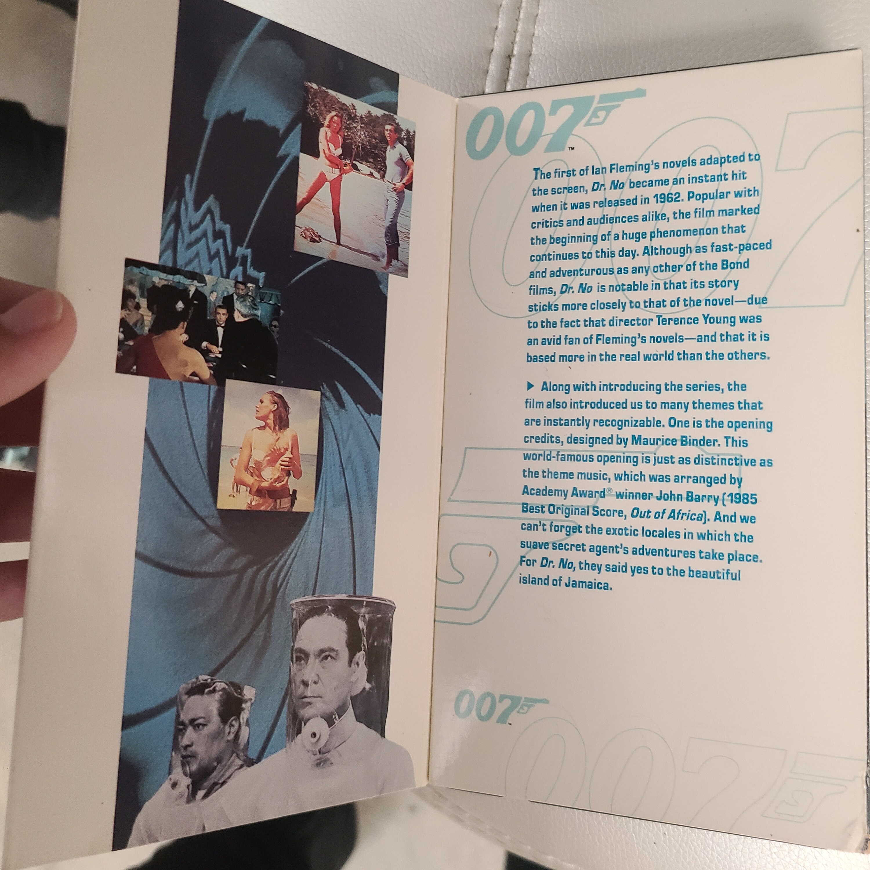 Dr. No VHS Sean Connery James Bond 007 the First James Bond Film ...