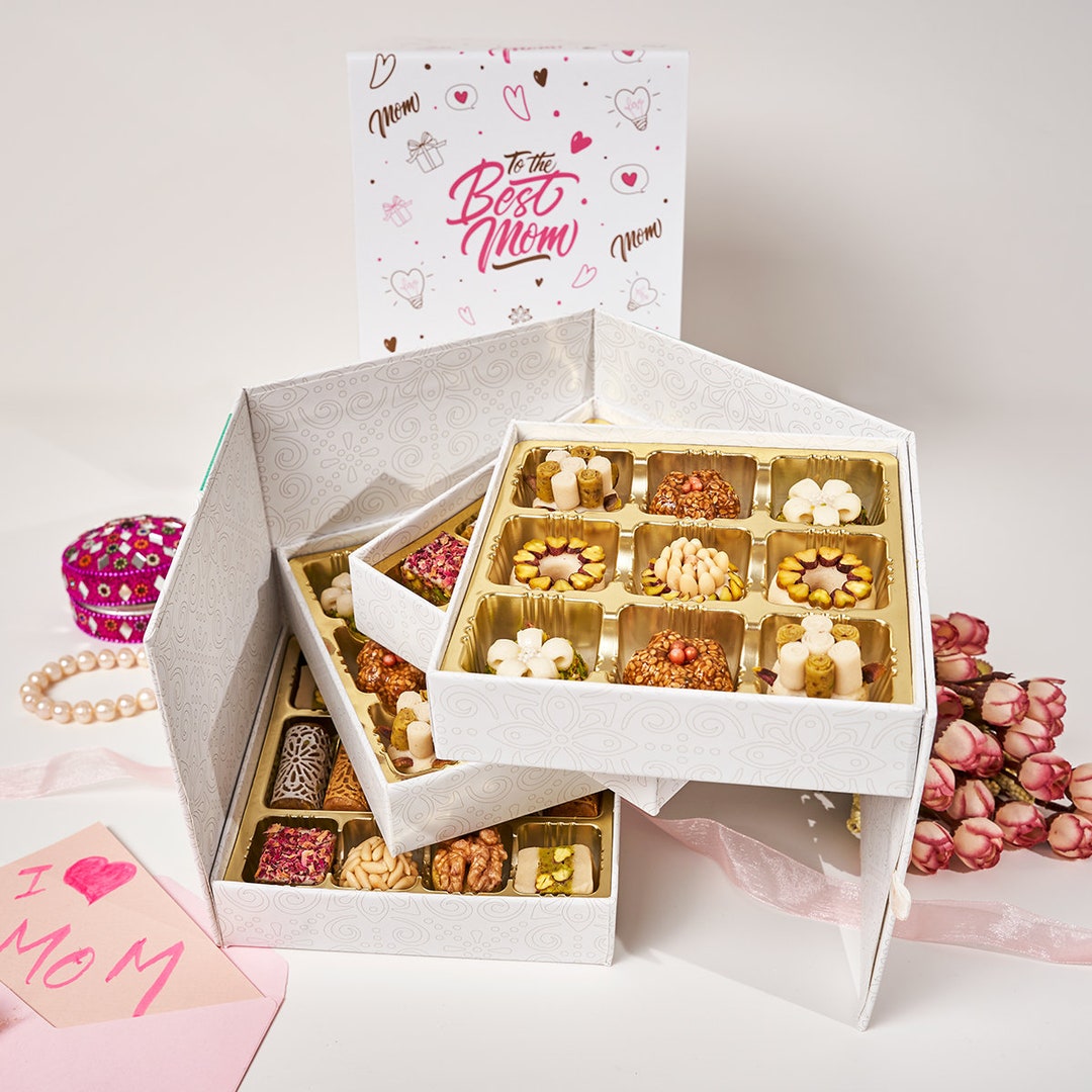 Mother's Day Sweets Gift Box | Luxury Packaging | Vegan - Gluten Free ...