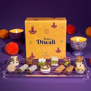 Diwali Gift Box | Luxury Packaging | Vegan - Gluten Free | 23 Pieces - Etsy