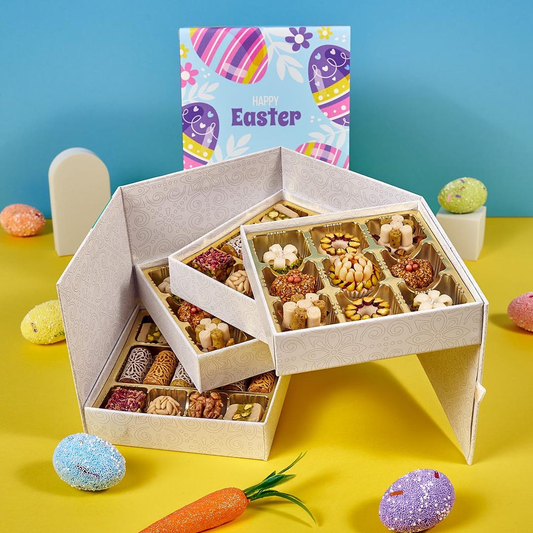 Easter Sweets Gift Box | Luxury Spring Packaging | Vegan - Gluten Free ...
