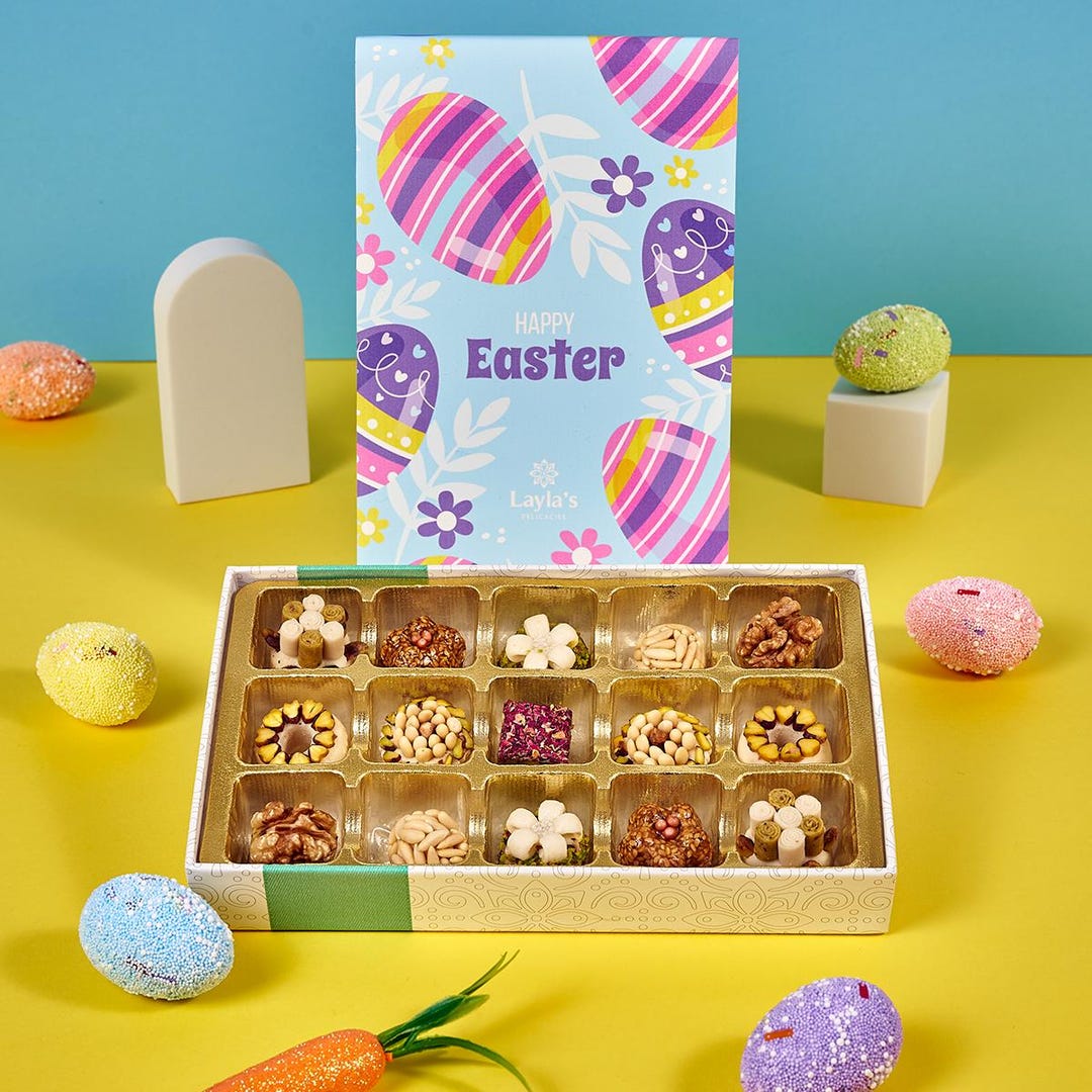 Easter Sweets Gift Box | Luxury Spring Packaging | Vegan - Gluten Free ...