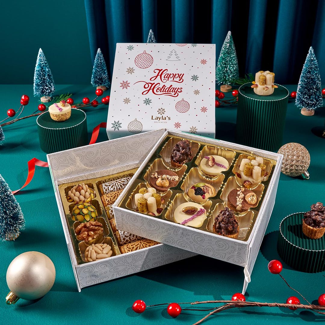 Happy Holidays Gift Box | Luxury Packaging | Gourmet Delights | 23 ...