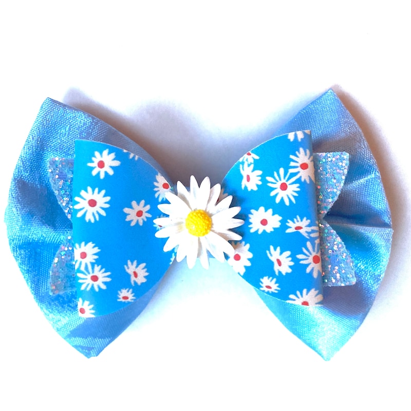 Daisy Hair Bow - Etsy
