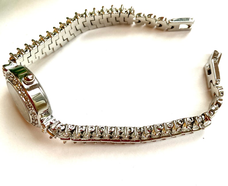 Beautiful Bling Ladies Watch With CZ Diamond Case and Bracelet, Mother ...