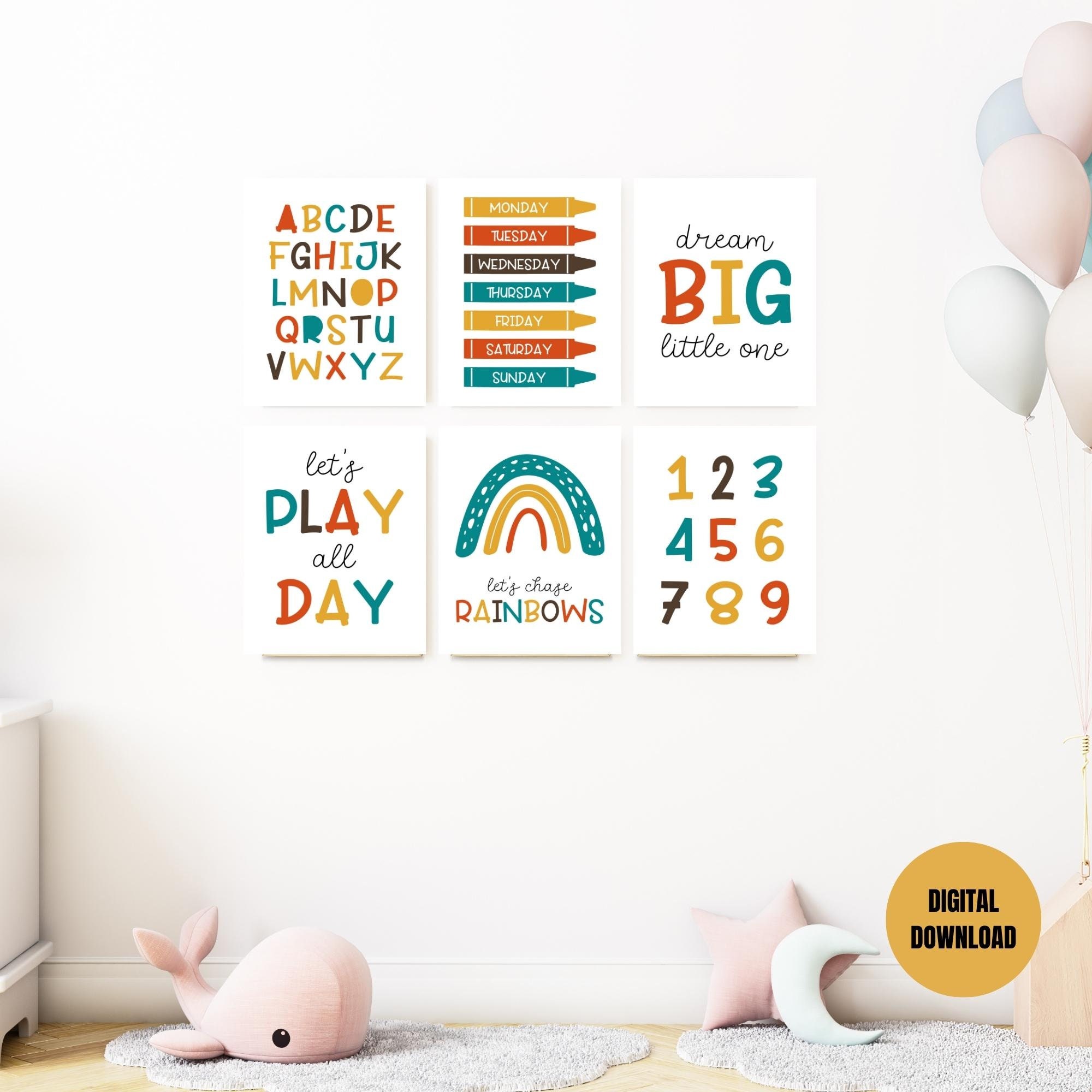 BUNDLE Kids Printables, Printable Kid Affirmations, - Etsy