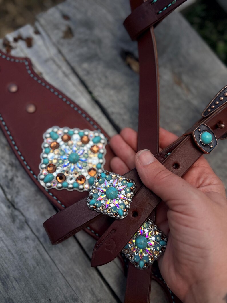 Bling Horse Tack Set, Headstall and Breastcollar - Etsy