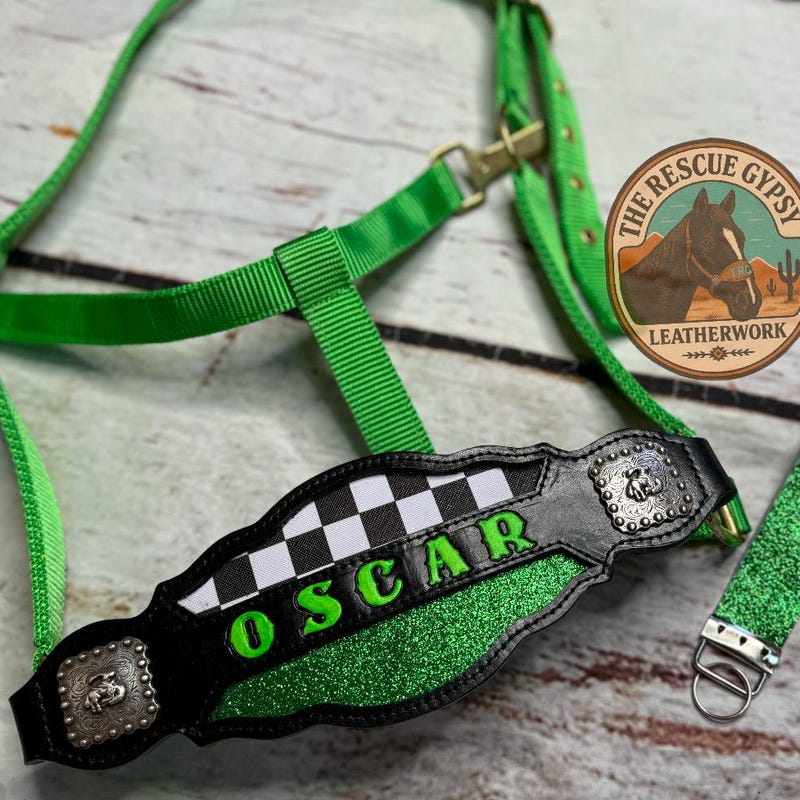 Nylon Custom Bronc Halter - Etsy