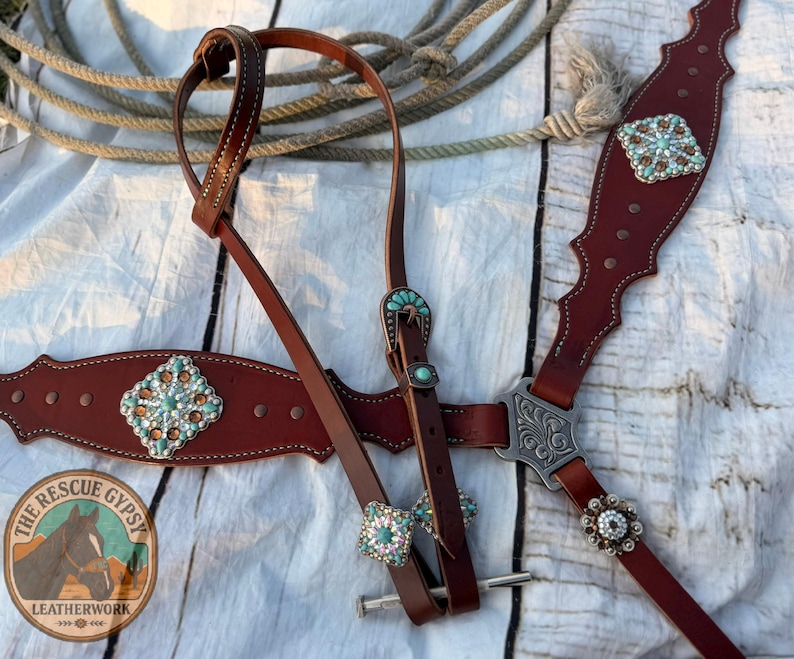 Bling Horse Tack Set, Headstall and Breastcollar - Etsy