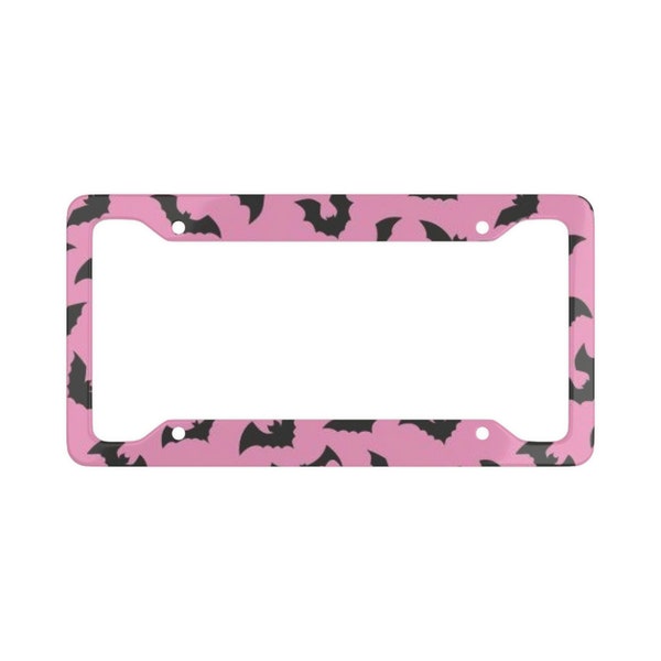 Bat License Plate Frame - Etsy